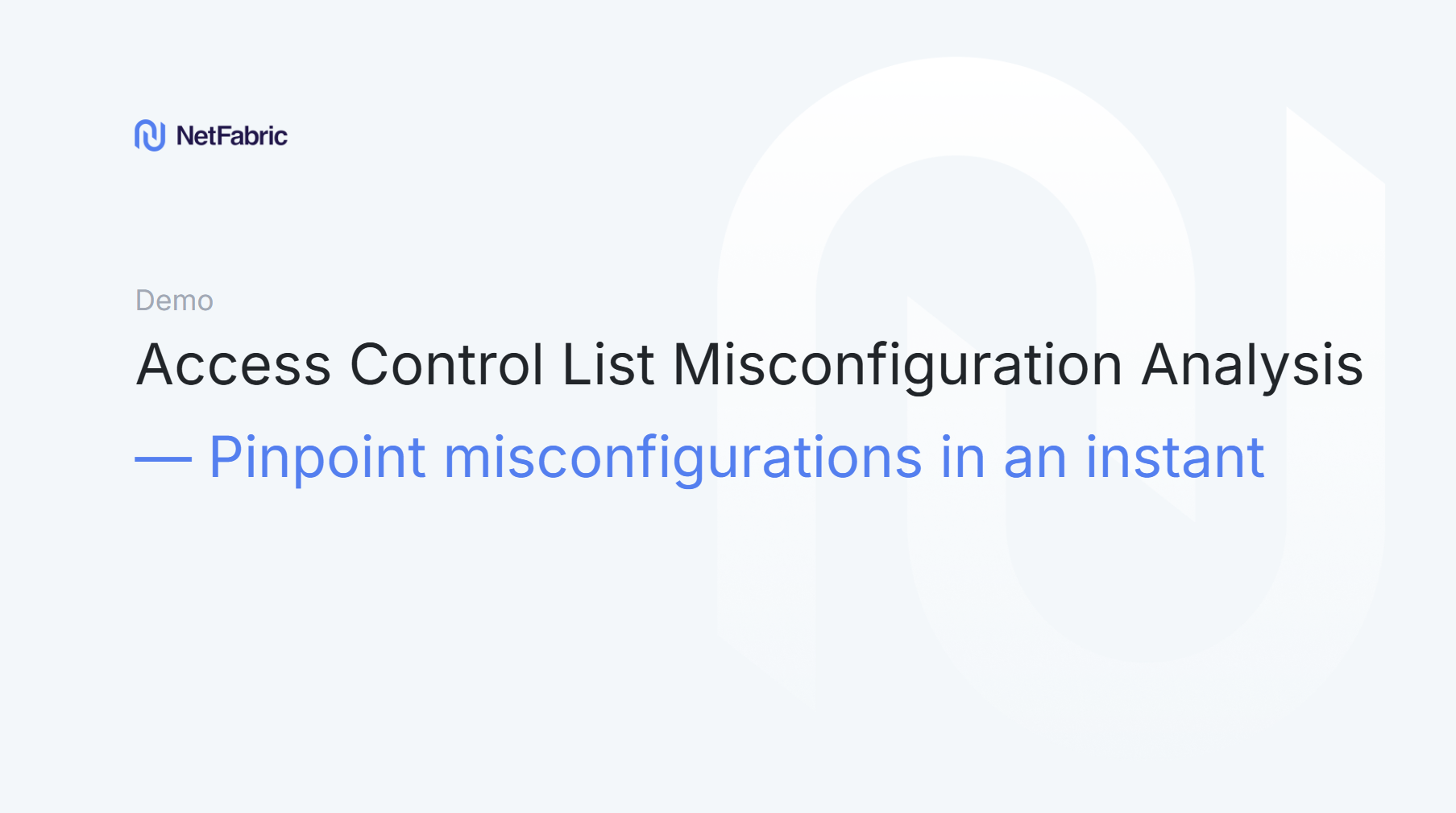 Use Cases | NetFabric
